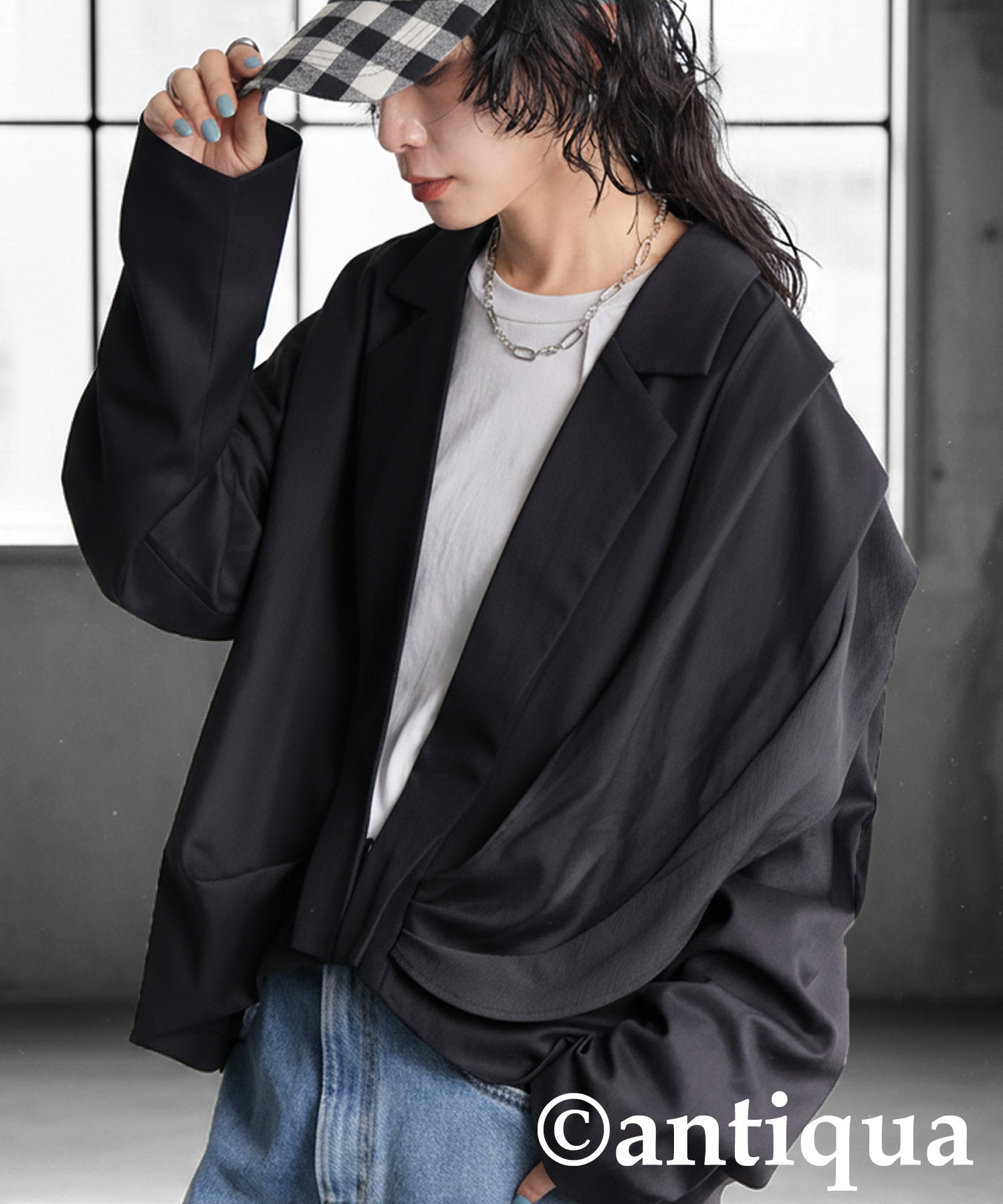 KYO Design Jacket Ladies | Japanese fashion brand ANTIQUA Official ...
