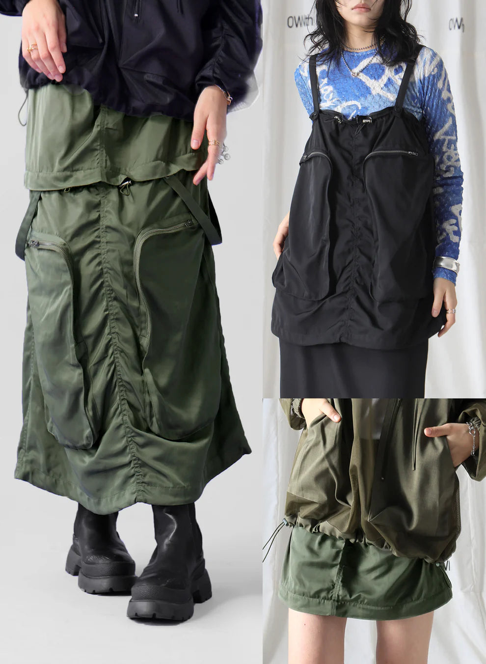 OWT-0116 OWNth 3-Way Military Skirt Ladies – antiqua.wa