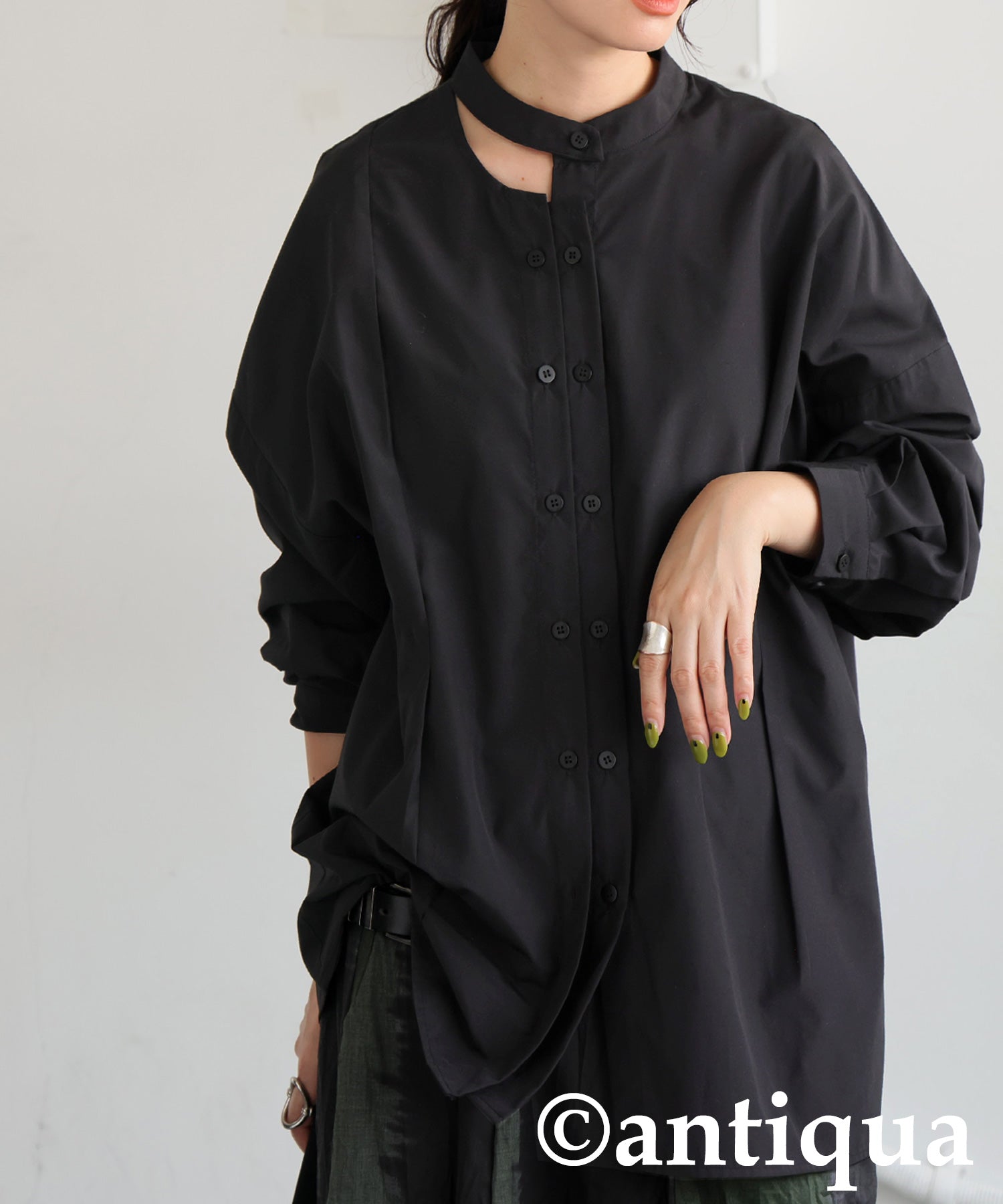 Designer Shirts Ladies | Japanese fashion brand ANTIQUA Official ...