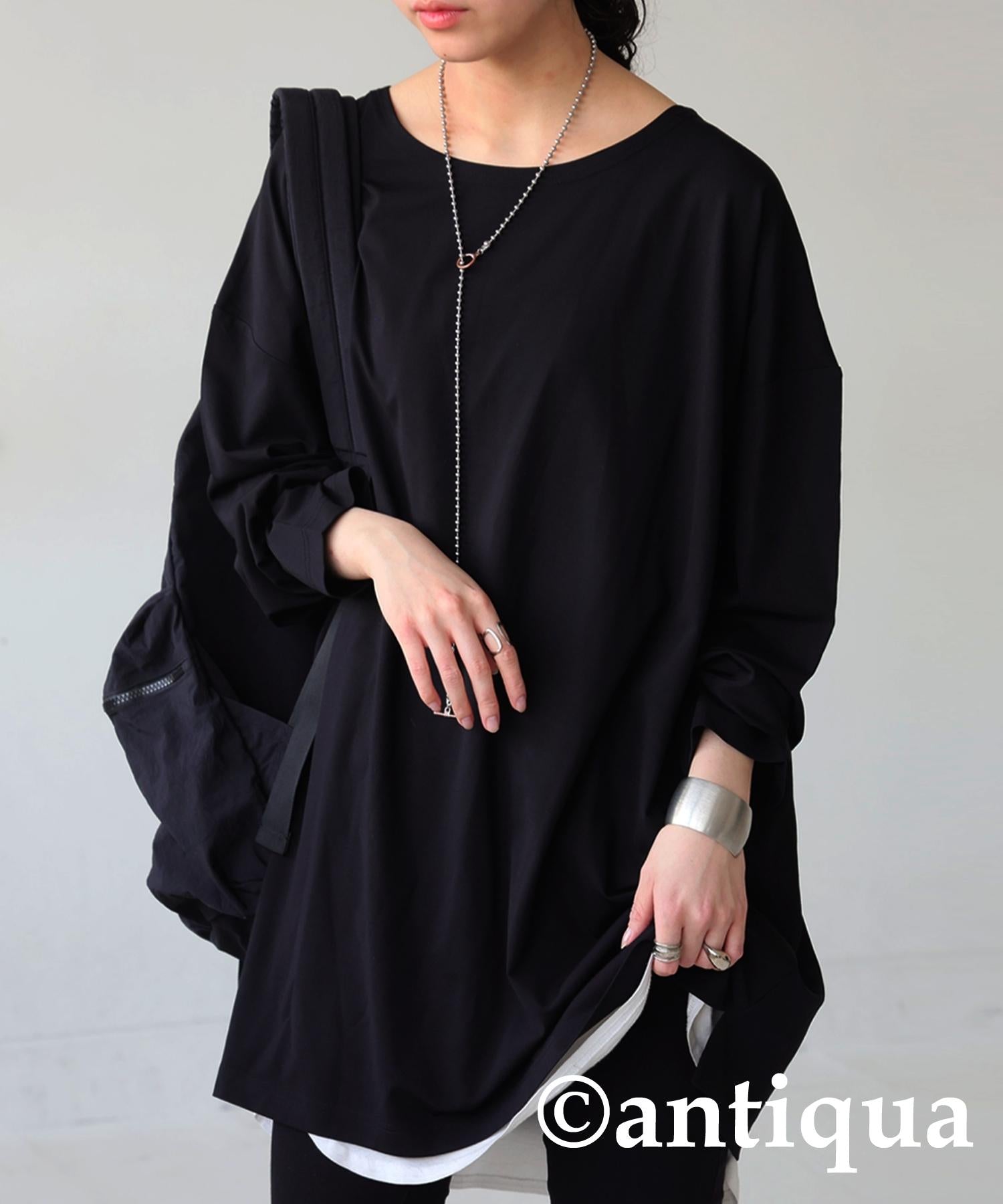 Ladies Cool Touch Long T-Shirt | Japanese fashion brand ANTIQUA ...