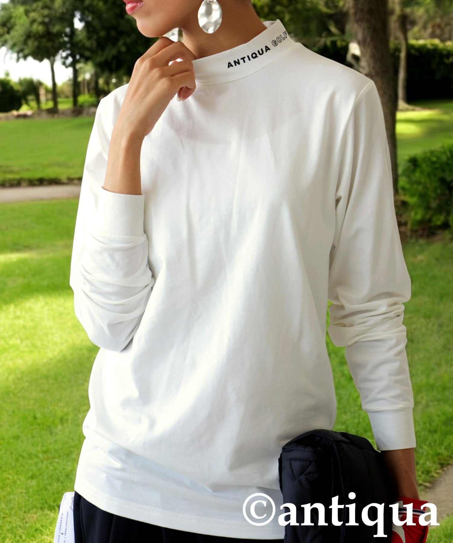 ZGL-60000 ANTIQUA GOLF×STCH Golf Heat Tops Ladies – antiqua.wa